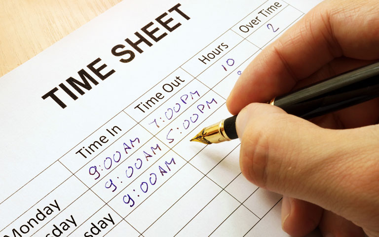 Biweekly time sheets due early - UNCSA